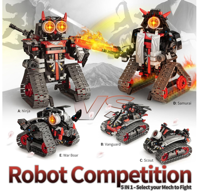 Rufus AI STEM Robot Kit App Remote Control Toys Circuit Gift ...